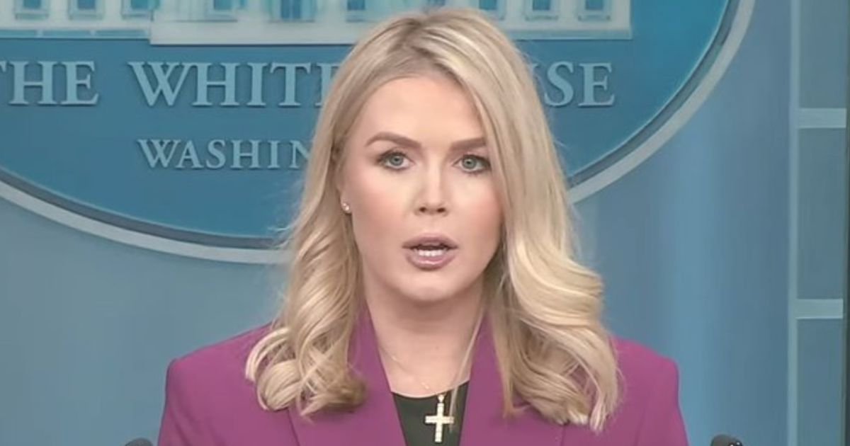 Karoline Leavitt Speaks on Epstein ‘Client List’ Without Her Cross ...