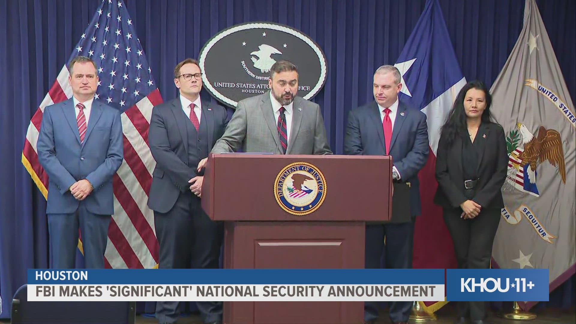 FBI makes 'significant' national security announcement