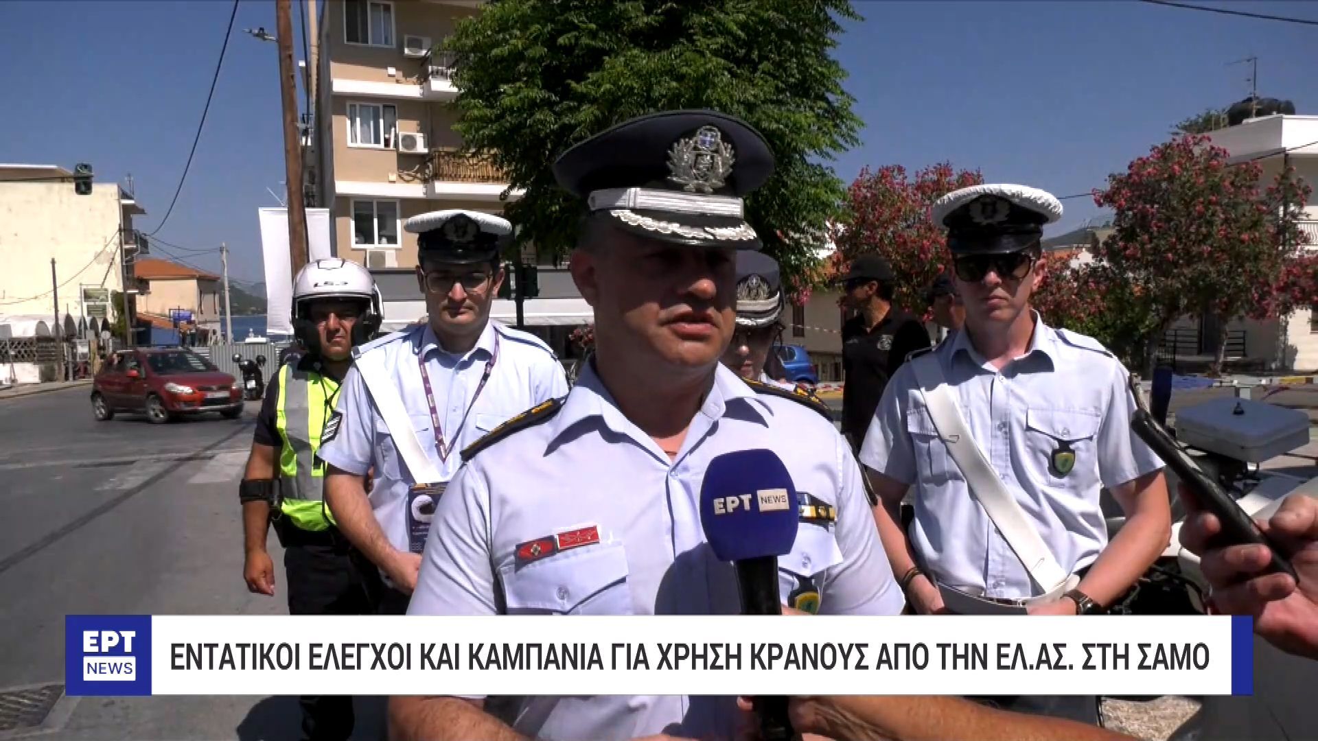 Σάμος: Εντατικοί έλεγχοι και καμπάνια για χρήση κράνους από την ΕΛ.ΑΣ