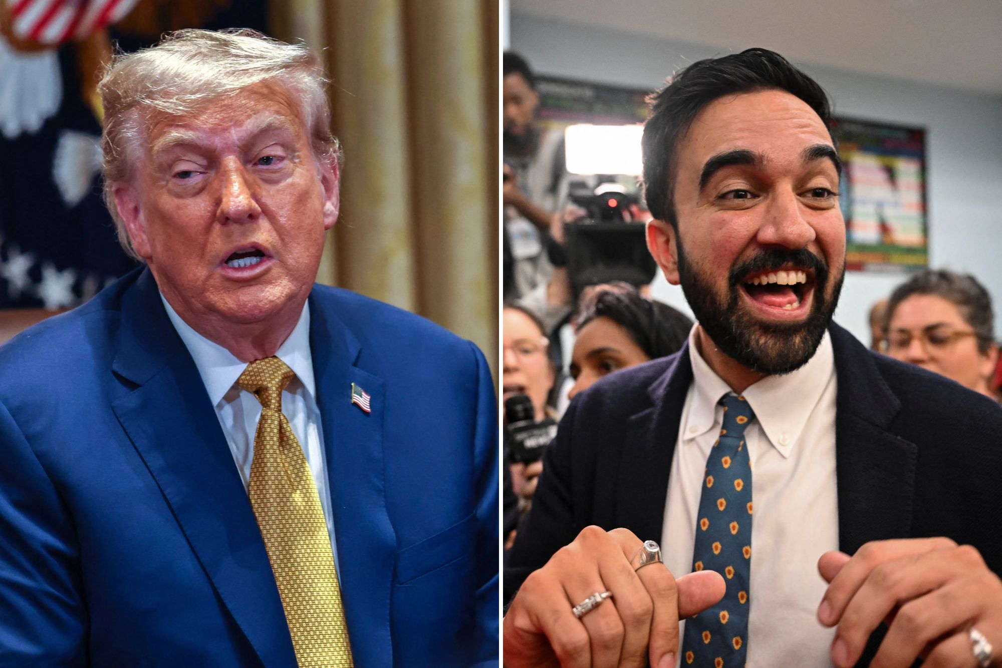 Trump threatens federal takeover of NYC if ‘communist’ Zohran Mamdani ...