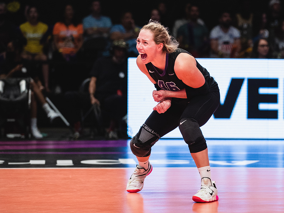 Morgan Hentz leads USA Past Canada at FIVB World Championships