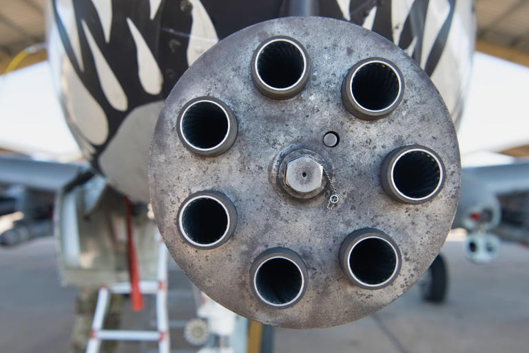 A-10 Warthog Fires 4,200 ‘Armor-piercing Incendiary Rounds Per Minute’