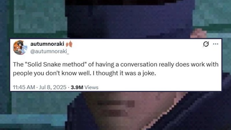 What Is The 'Solid Snake Method' Of Conversation? The Viral Memes About ...