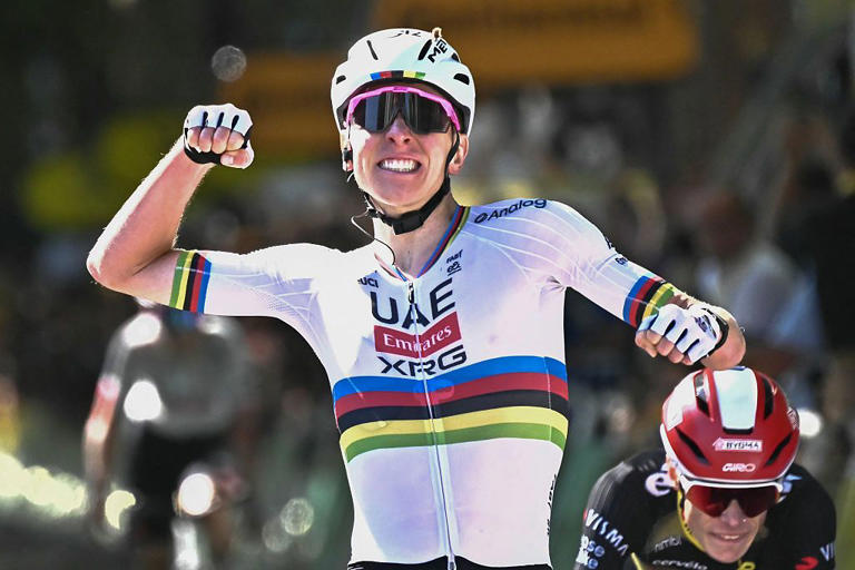 'To have a 100th victory is amazing' - Tadej Pogačar reaches new ...