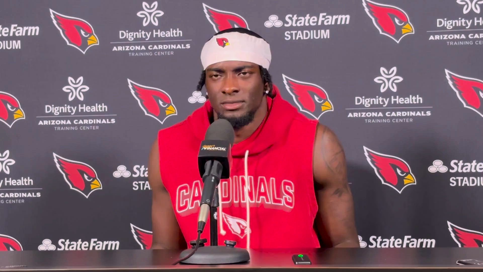 Arizona Cardinals CB Garrett Williams