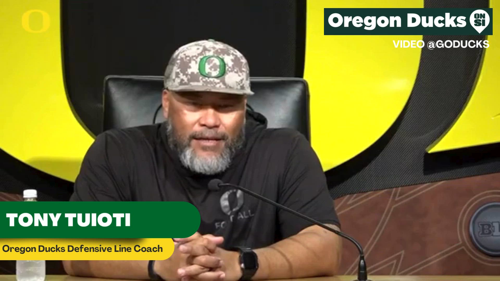 Oregon Ducks Defensive Line Coach Tony Tuioti Discusses Which Redshirt ...