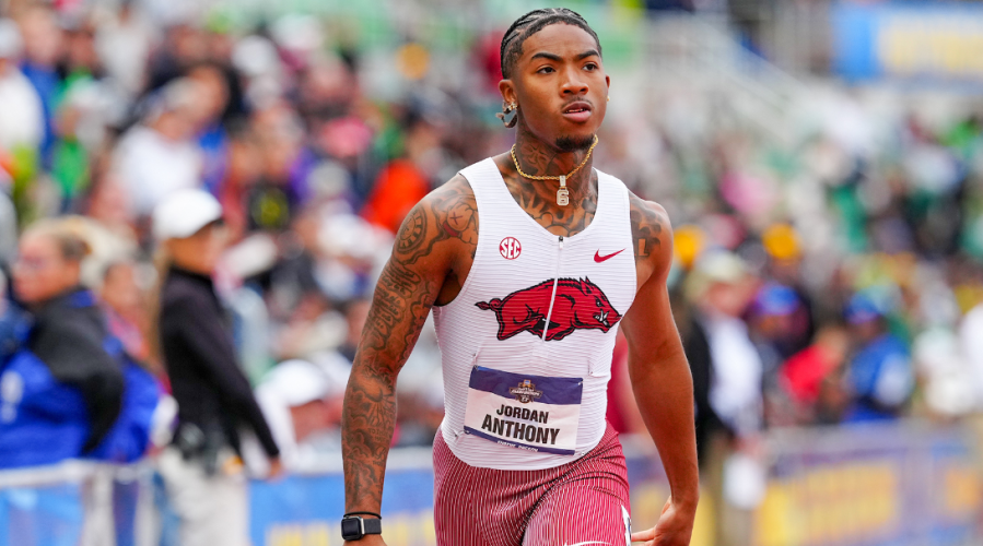 Arkansas track & field’s Jordan Anthony wins 2025 Bowerman Award