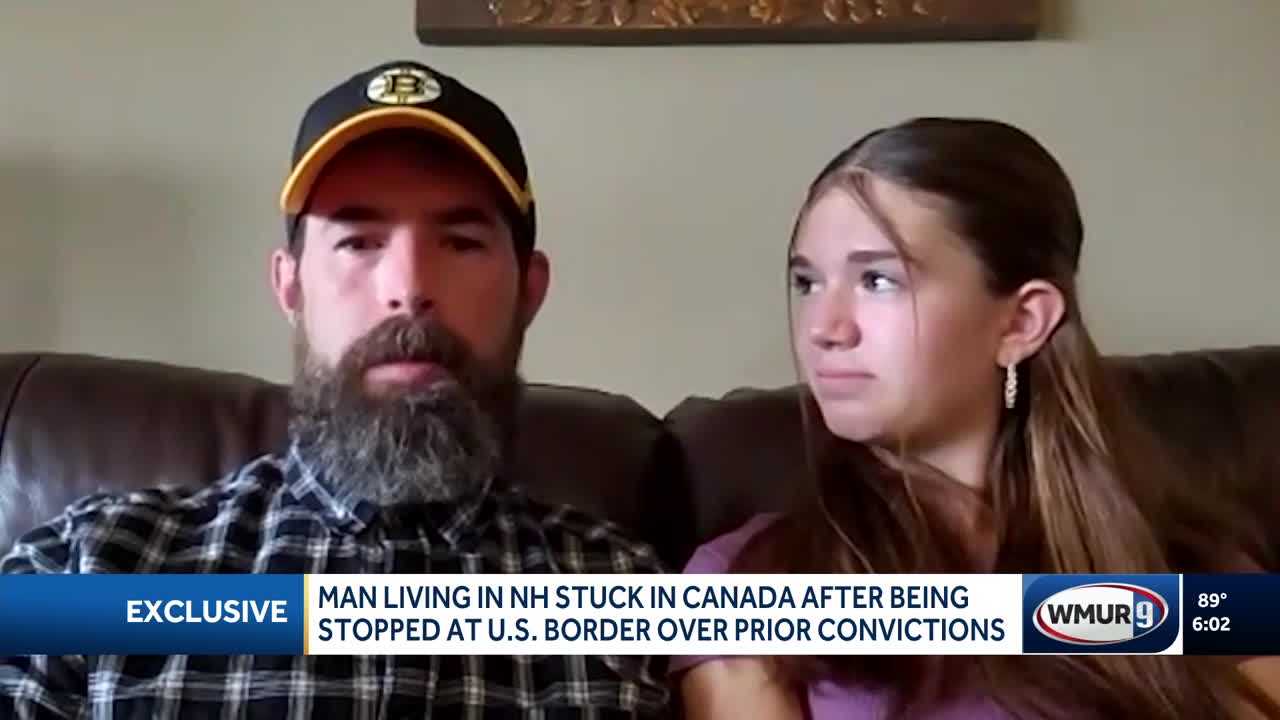 NH man continues fight to return to US after being stopped at Canadian border
