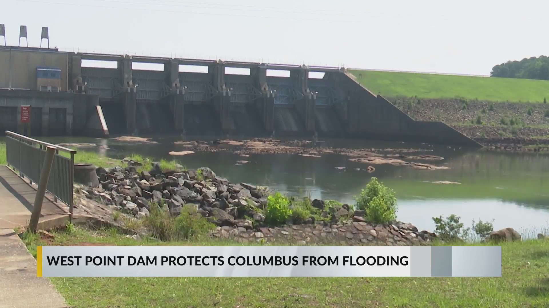 West Point Dam protects Columbus from flooding