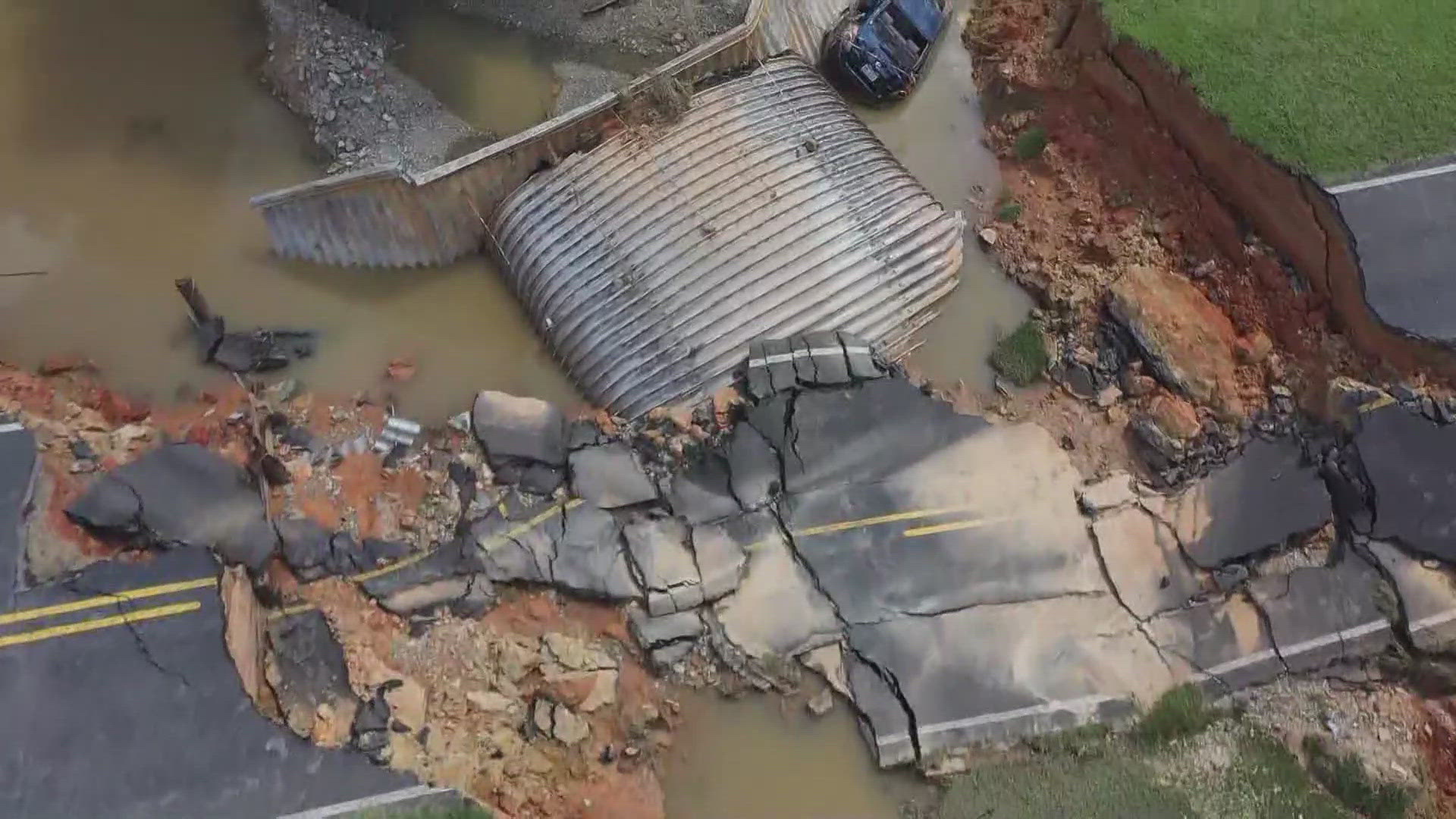 A look at widespread flood damage in Alamance County