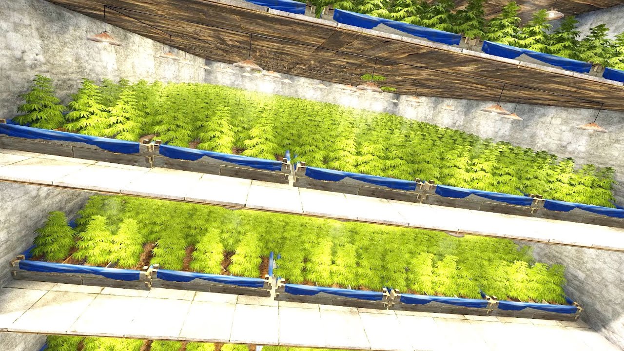 Vanilla Raiding the Biggest Multi-level Farm I Have Ever Seen.