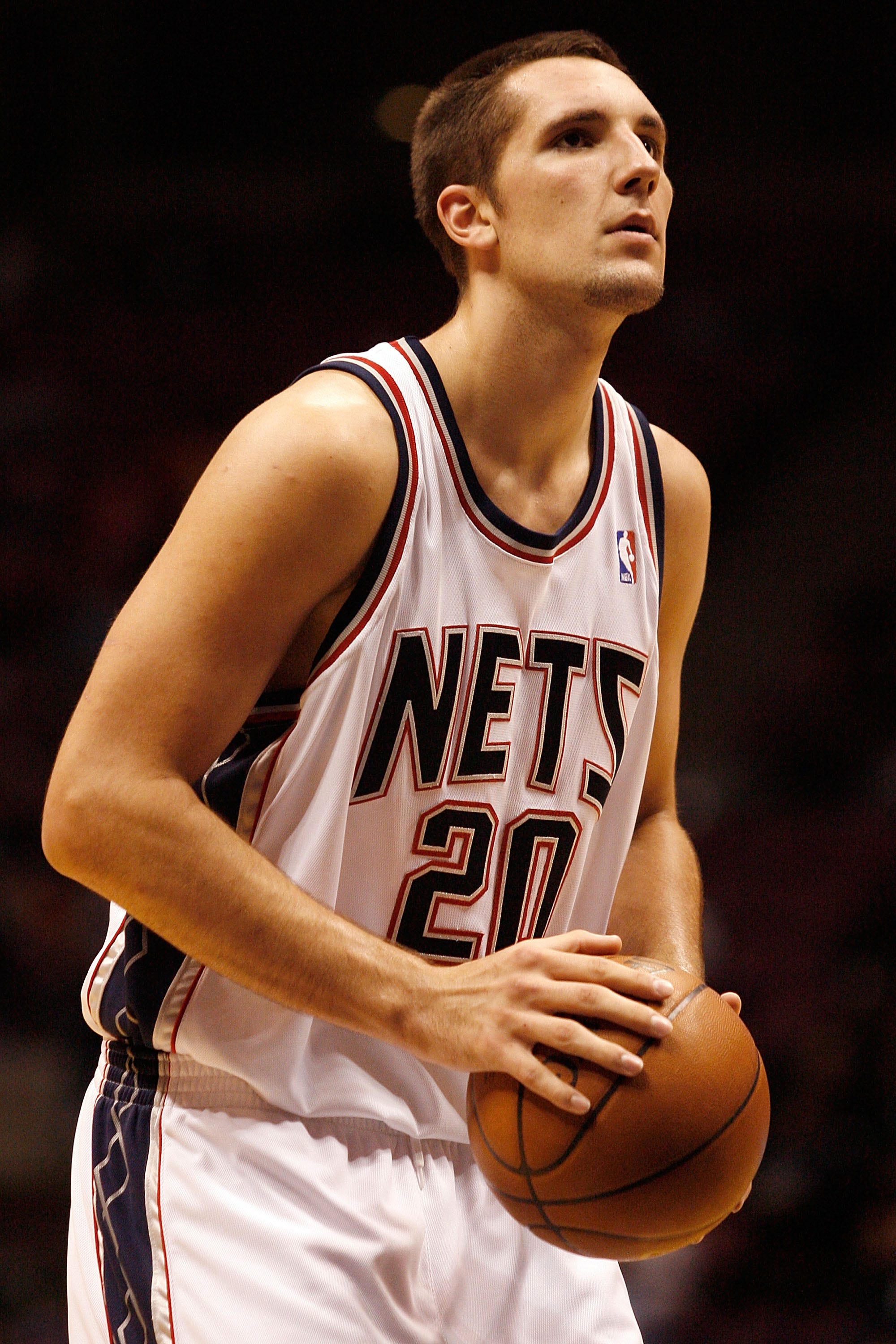 Brooklyn Nets jersey history No. 20 - Ryan Anderson (2008-09)