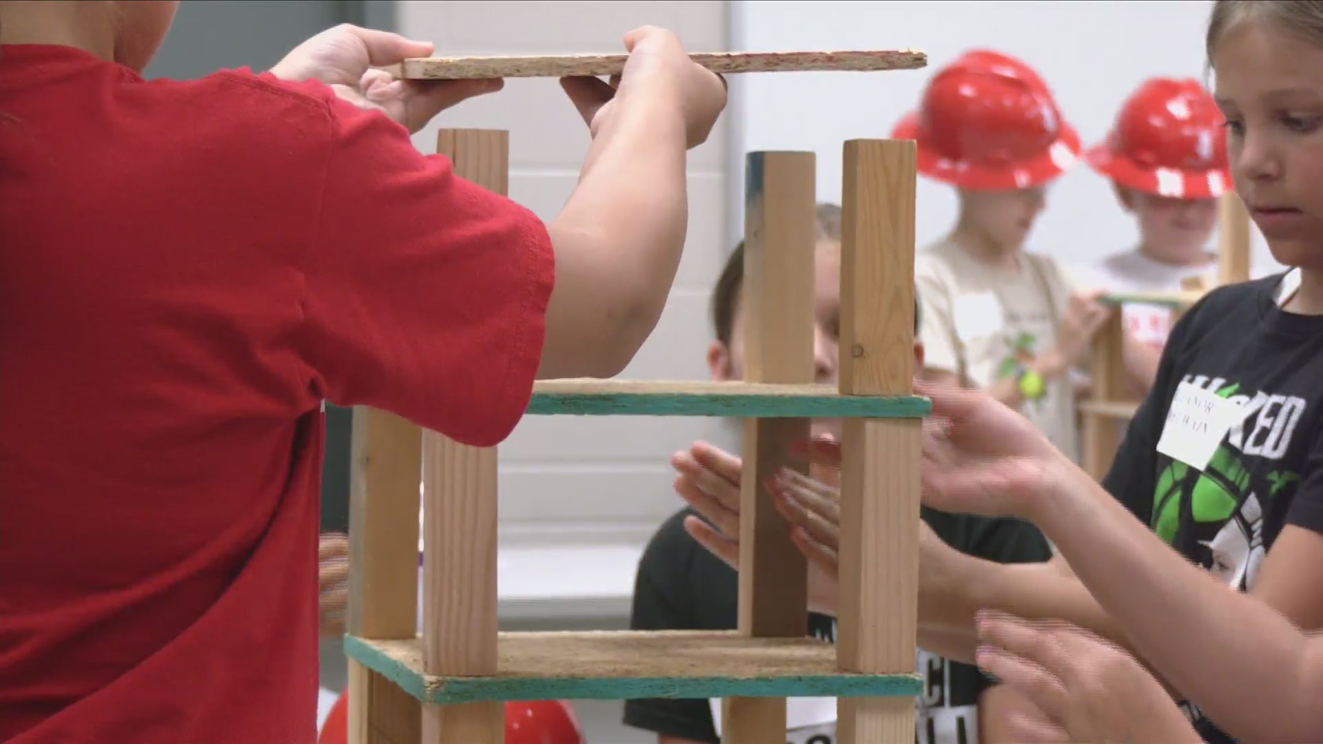 Kids learn about construction during ‘Construct Your Future’ camp