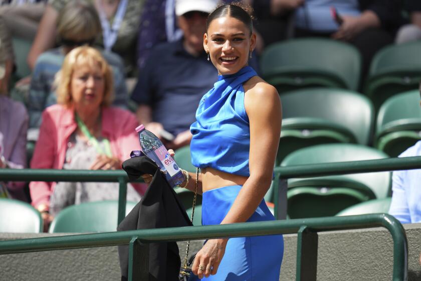 Trinity Rodman wants Wimbledon announcers to stop talking about her dad