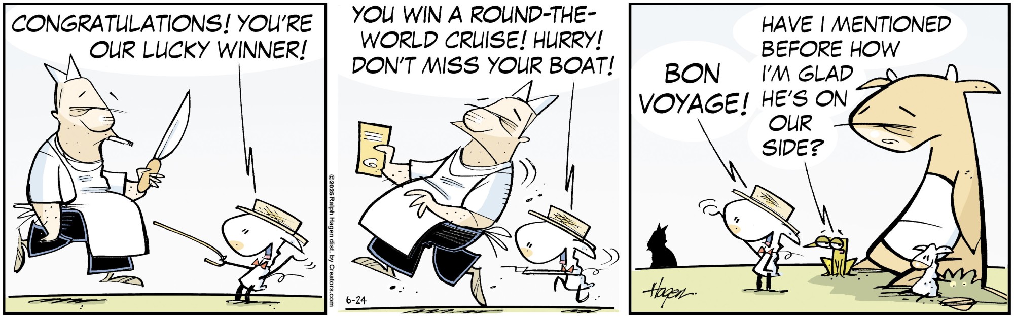 Comic Strips: "The Barn" by Ralph Hagen