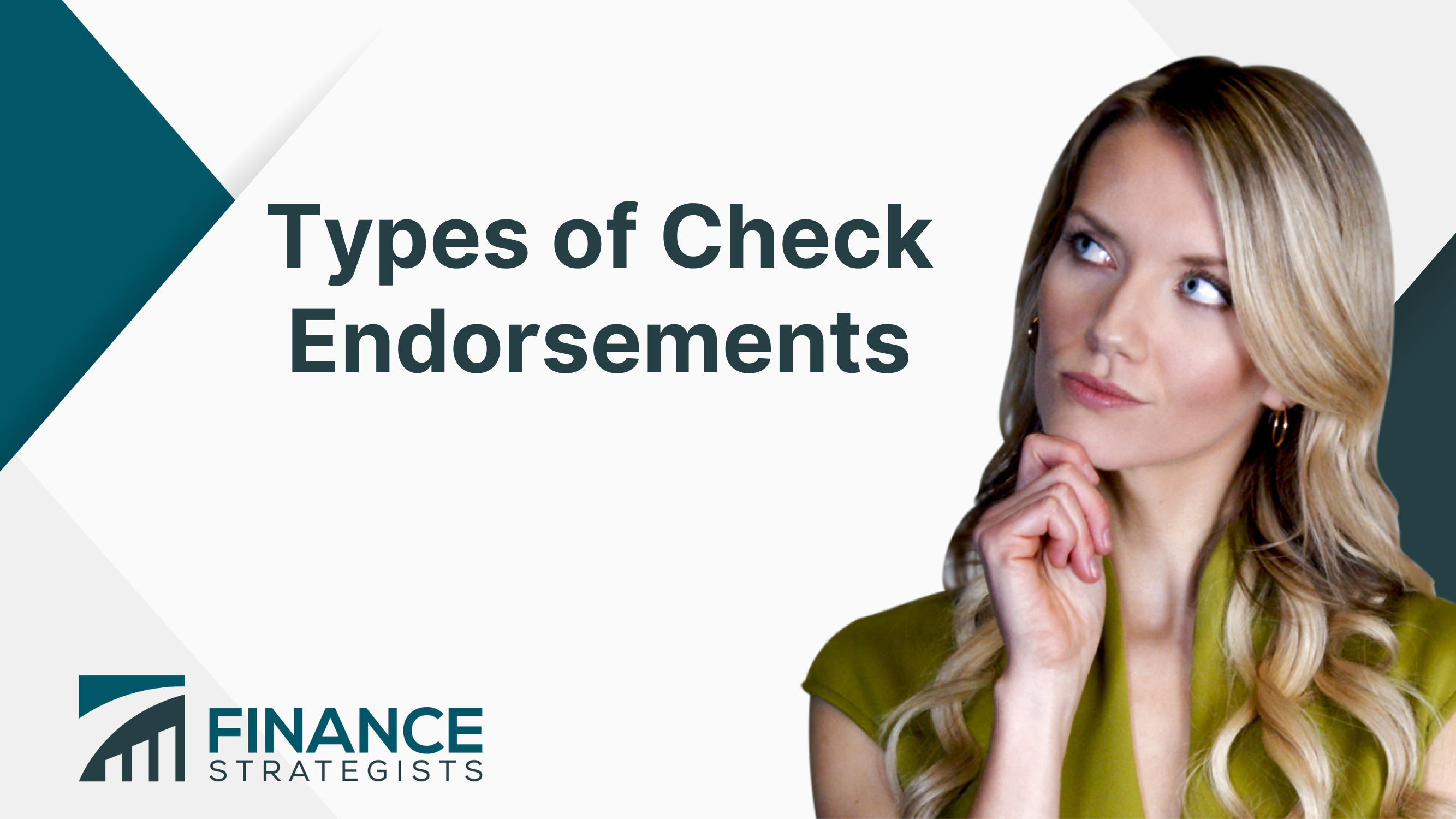 Types of Check Endorsements