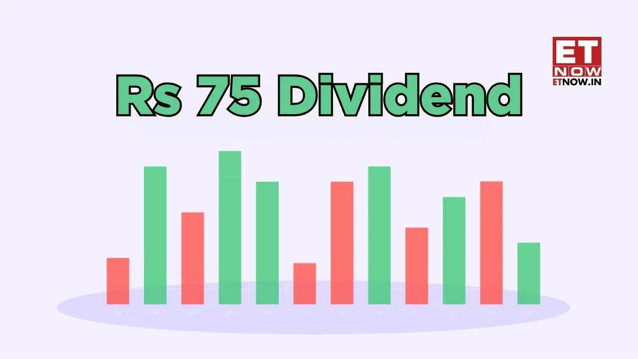 Highest-ever dividend of Rs 75 in 5 years by BSE 100 company; record ...