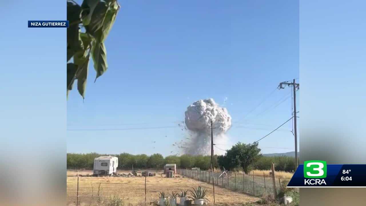 Officials conduct another round of controlled explosions at Esparto ...