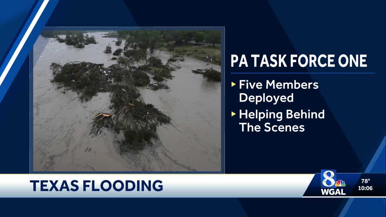 PA Task Force One sends 5 to assist with Texas flooding