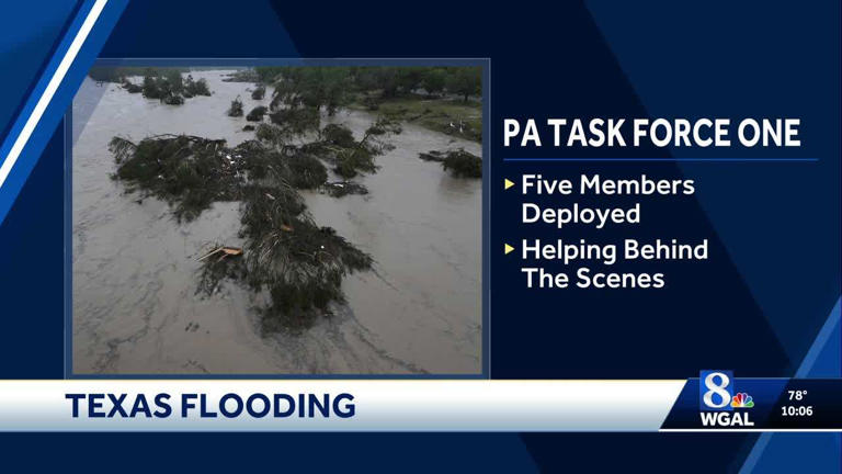 PA Task Force One sends 5 to assist with Texas flooding