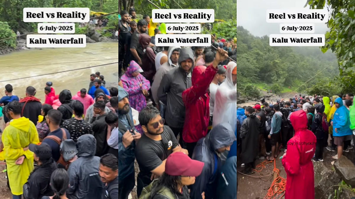 Packed Scenes At Maharashtra's Kalu Waterfall: Head To These Quaint ...
