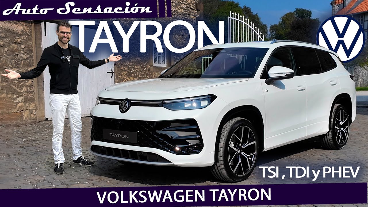 Volkswagen Tayron El Tiguan XL para familias grandes | Presentación y ...