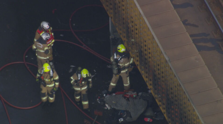 Services resume after Melbourne rail fire causes commuter chaos