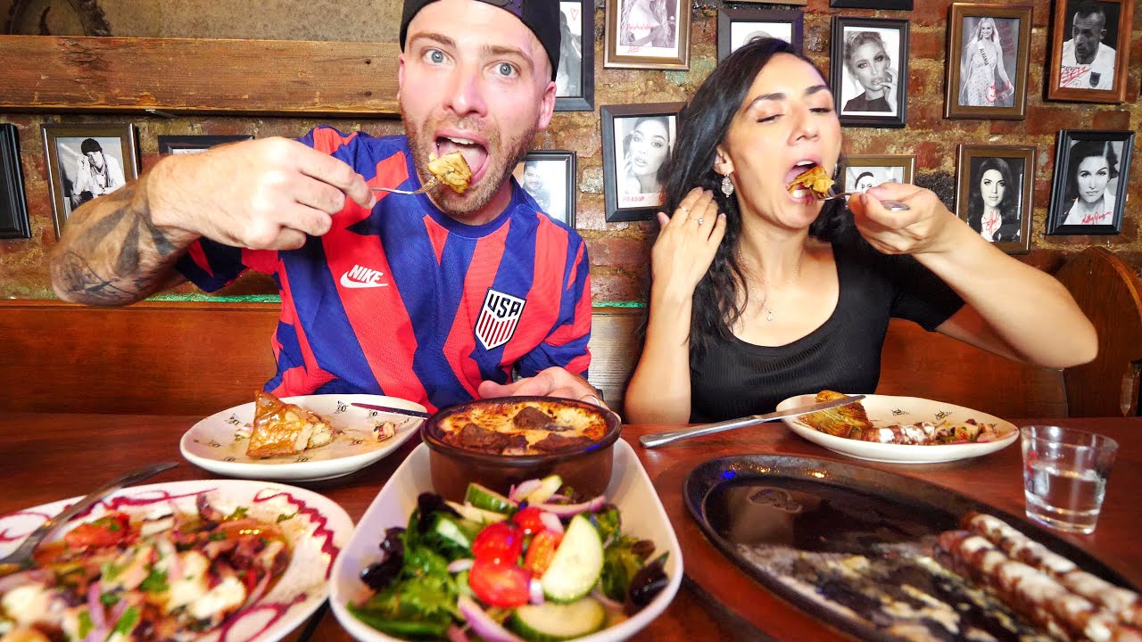 Traditional Albanian Food In Manhattan! Elbasan Tava, Qebapi & Fli | Nyc