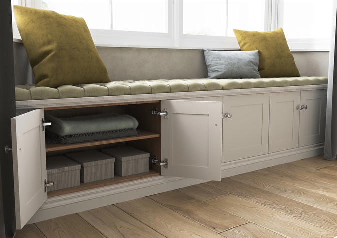 Lemari Wardrobe Minimalis Modern dengan Smart Storage