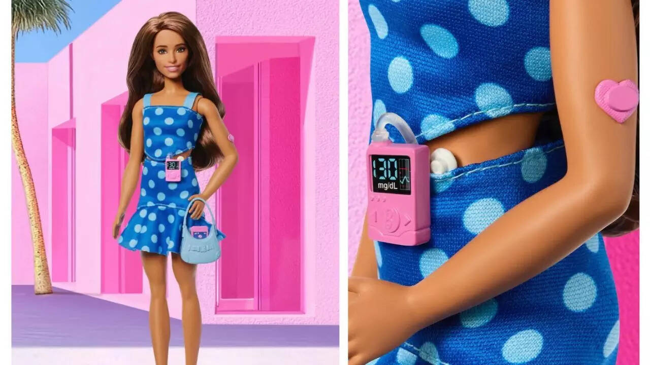 Barbie doll gets real: Mattel launches new collection with Type 1 ...