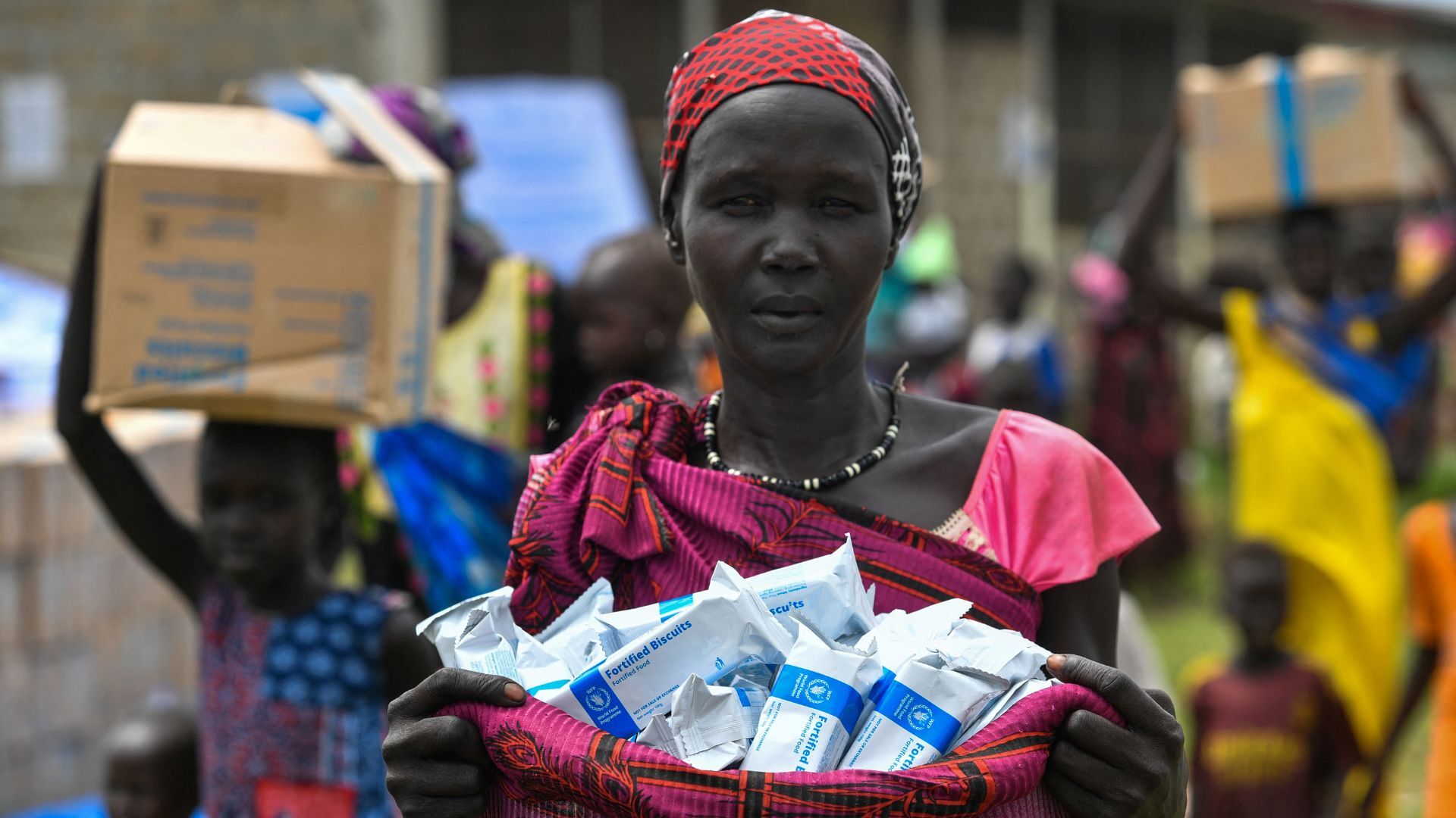 WFP airdrops emergency food as violence in South Sudan forces thousands ...