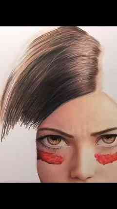 Alita Reborn – Battle Angel Pencil Art Reveal
