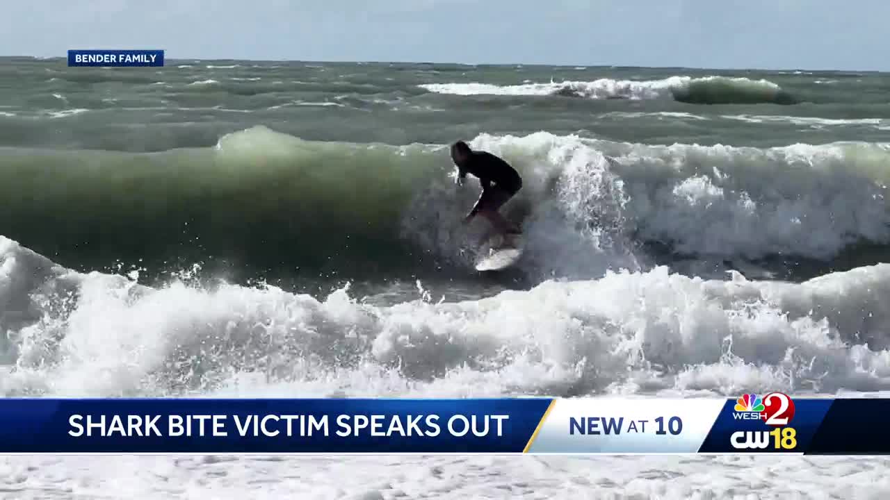Shark bite victim speaks out after New Smyrna Beach shark attack