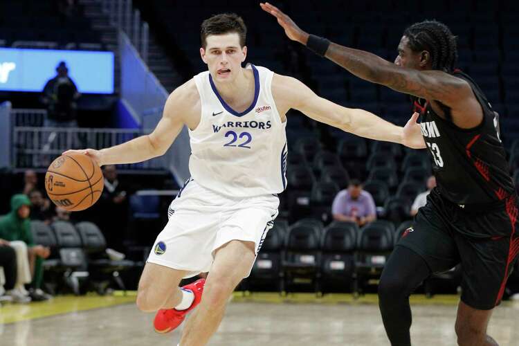 Warriors draft pick Alex Toohey struggles in summer debut at fan-free ...