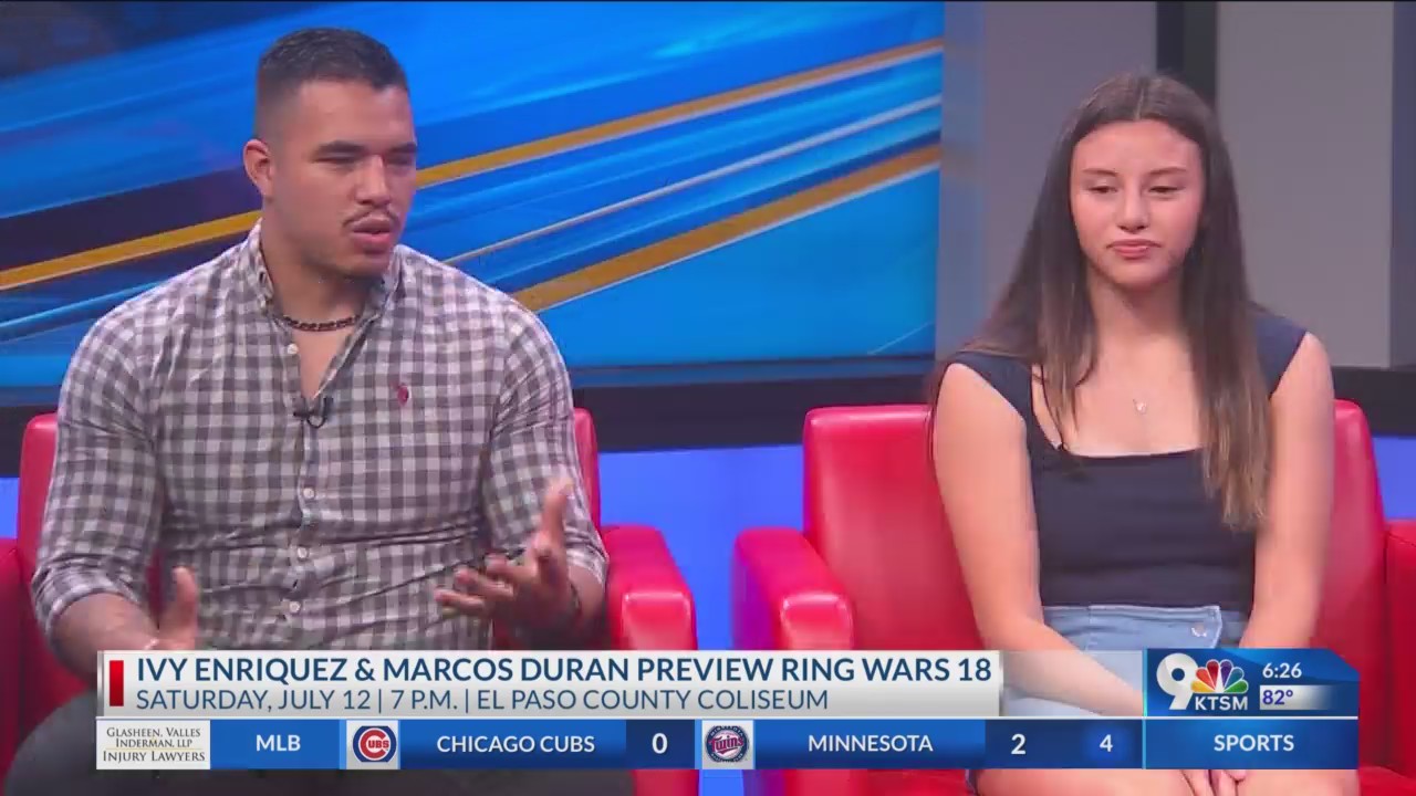 Ivy Enriquez & Marcos Duran preview Ring Wars 18 at El Paso County Coliseum
