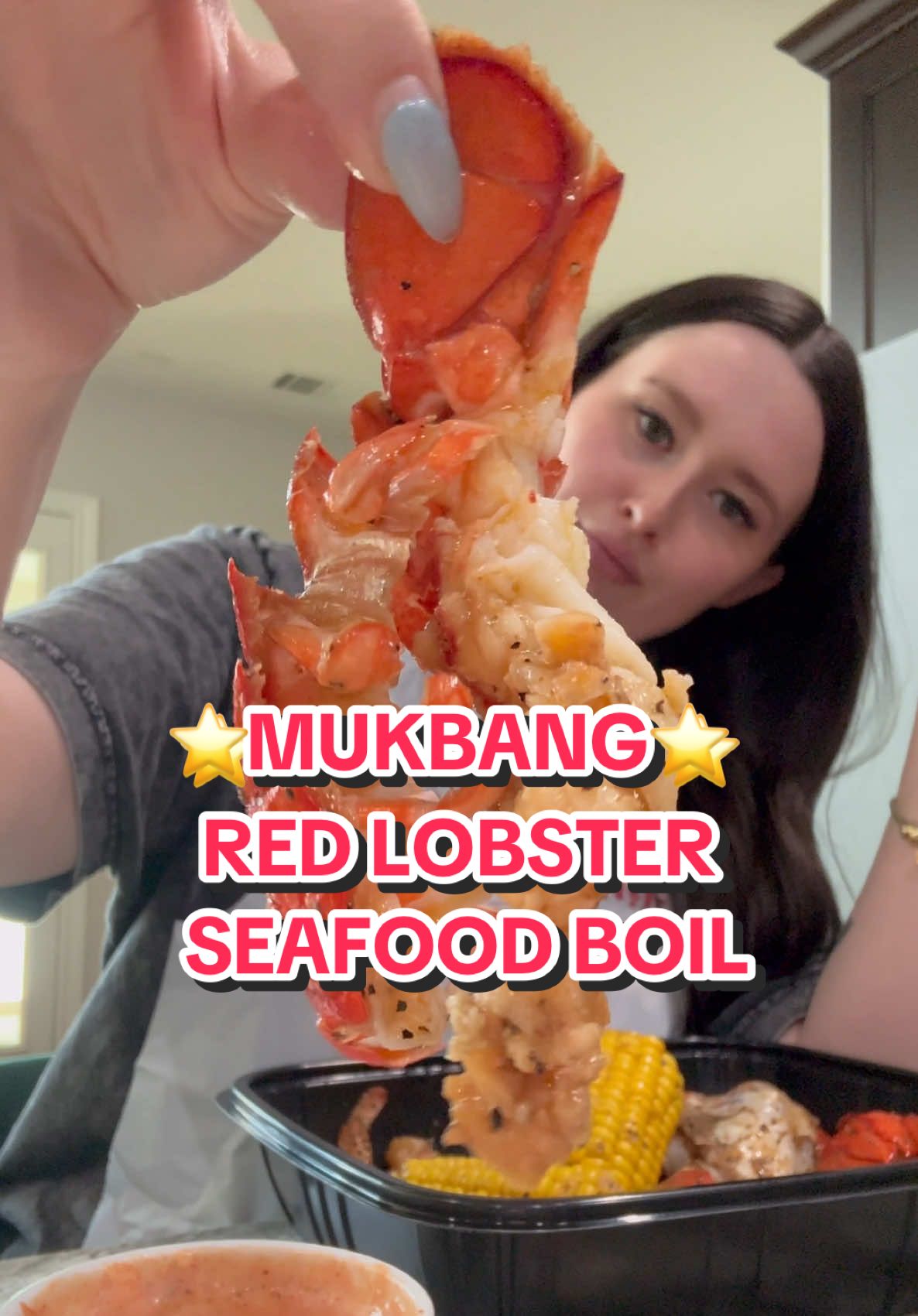 Red Lobster Seafood Boil Mukbang – Morgan’s Marine Feast