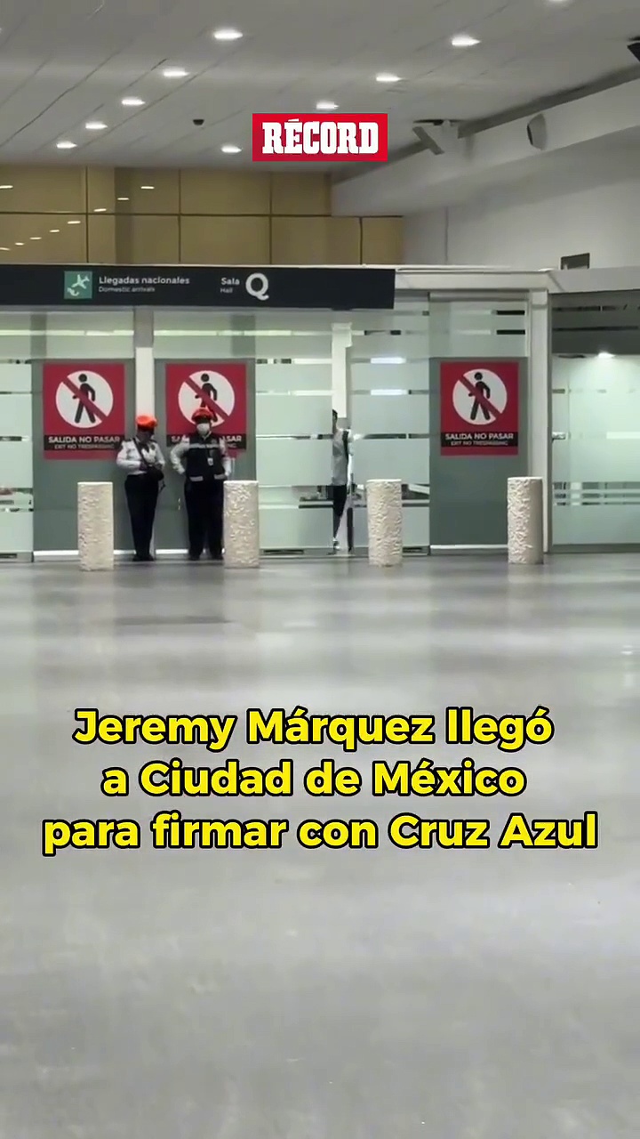 ¡YA LLEGÓ! Jeremy Márquez ya está en la capital del país para hacer ...