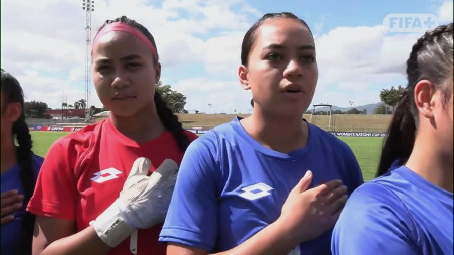 Xevani, Xeyana Salanoa start for Samoa Women’s National Team vs Cook ...