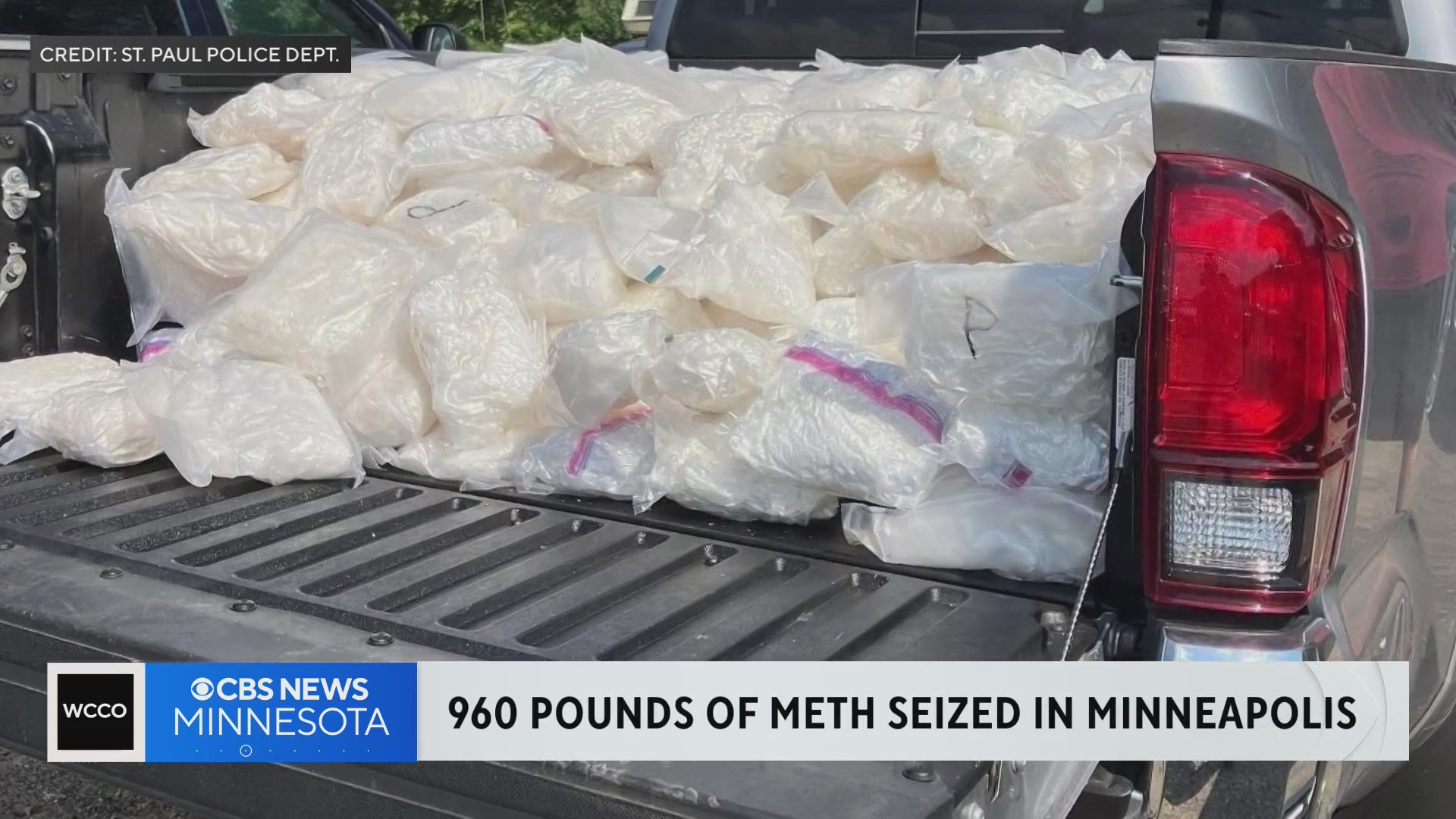Over 900 pounds of meth seized in Minneapolis drug bust