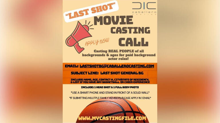 Entertainment agency hosts open casting call for paid extras in Birmingham