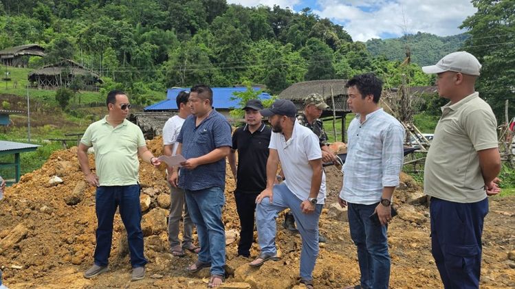 Arunachal MLA inspects ongoing projects, emphasises quality and timely execution