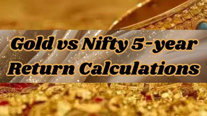 Gold vs Nifty 50 5-year Return Comparison: Where did investor get ...