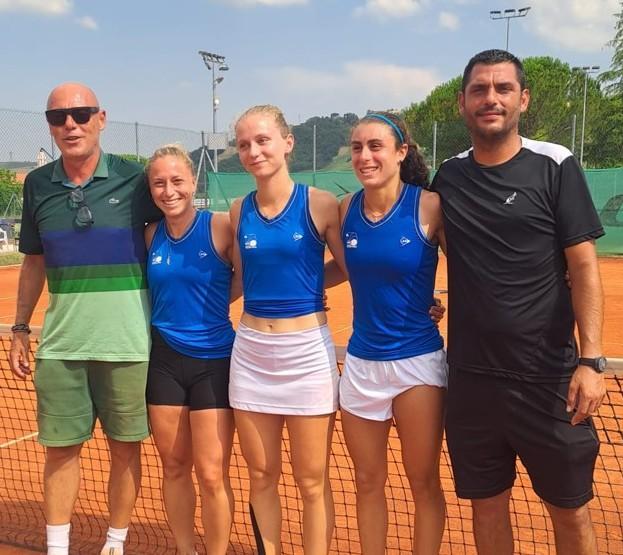 Tennis femminile. Tolentino conquista l’A2. Le ragazze sono eccezionali