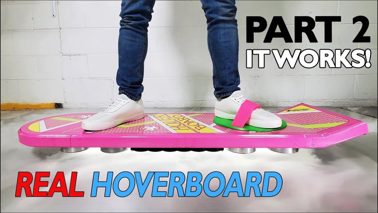 We Built a Hoverboard… Now It’s Time to Ride