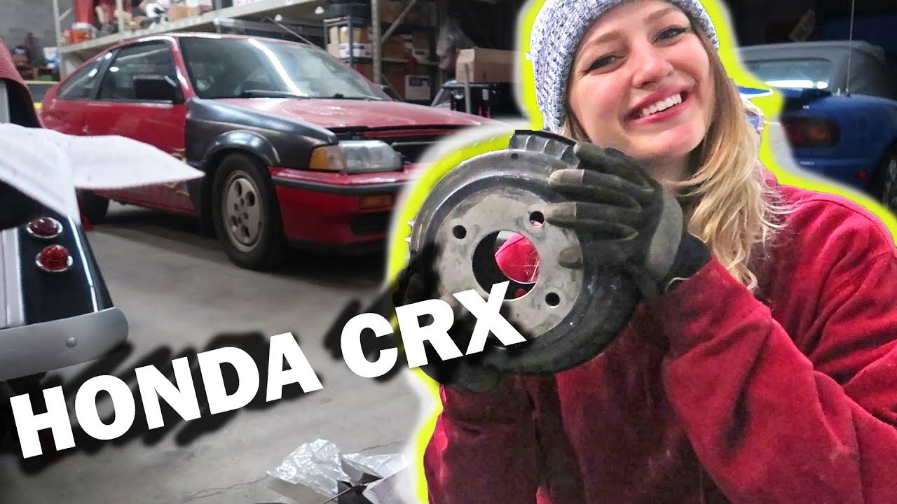 Project Car Update! – Rear Aluminum Drums for My 1987 Honda CRX Si