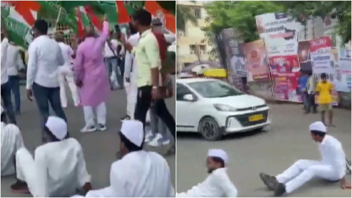 Bihar Bandh Protest: Congress Worker Lies on Road, Vows ‘Won’t Move ...