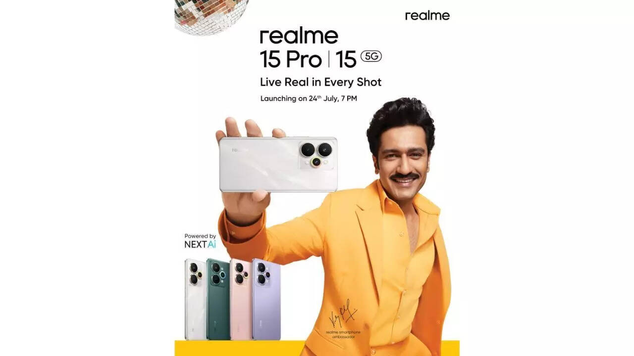 Realme 15 series with AI Edit Genie feature, improved design to launch ...