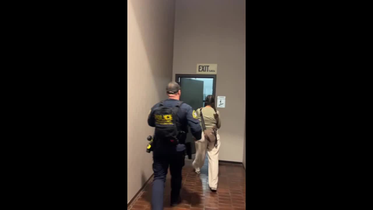 FULL VIDEO: Woman handcuffed by ICE agents after altercation at SD ...