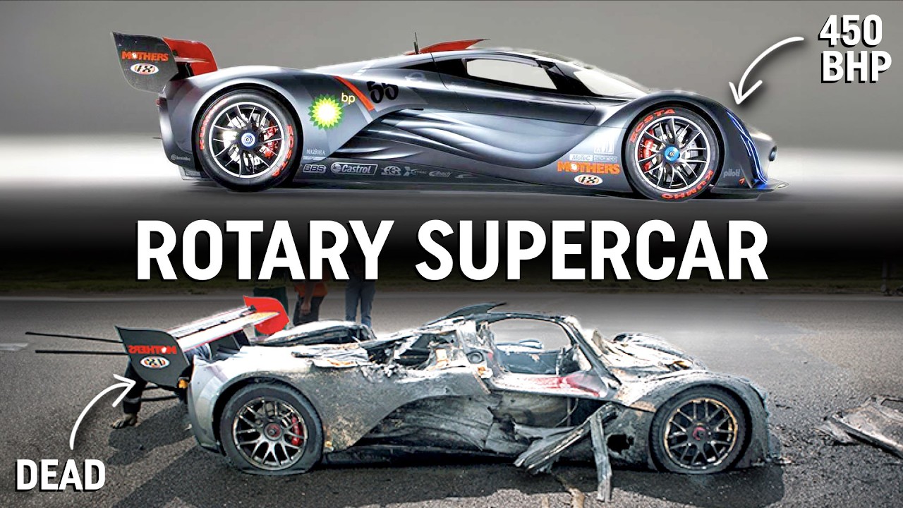 The Top Gear DISASTER That Killed Mazda’s Rotary Supercar Forever