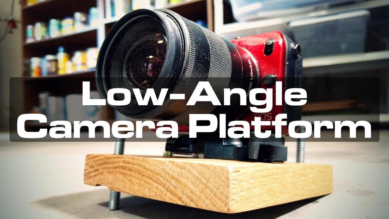 Building a Compact Platform for Low Camera Angles